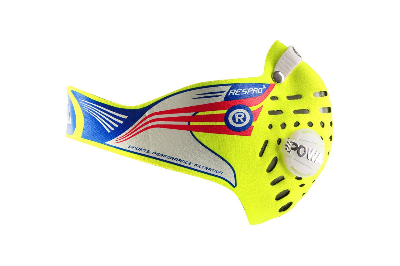 RESPRO maska przeciwsmogowa (przeciwpyłowa) Cinqro Yellow - Biker-house ...